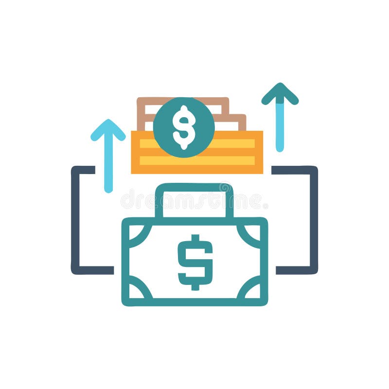 Graphic Icon for Expense Tracking Stock Vector - Illustration of icon ...