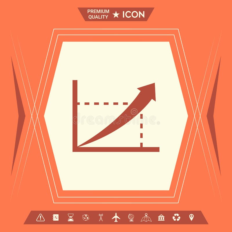 Graphic icon symbol stock vector. Illustration of business - 124821789