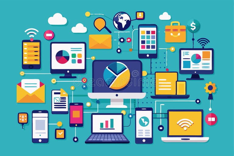 This Graphic Illustrates Data Sharing and Synchronization among ...