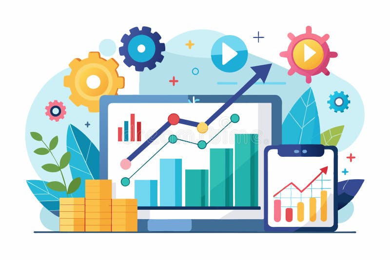 The Graphic Illustrates Performance Management Concepts Using Charts ...