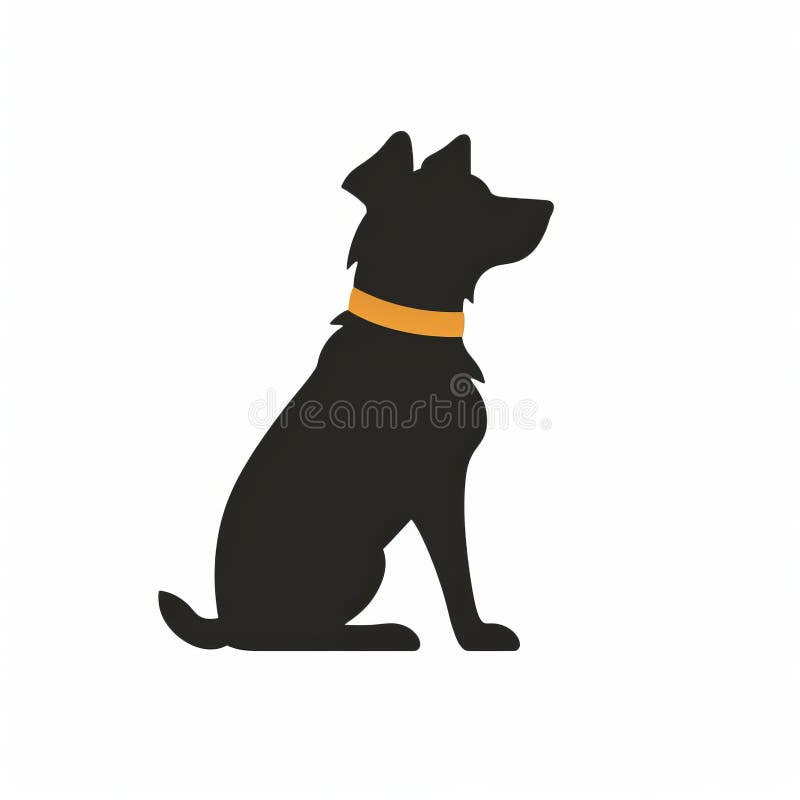 Black White Mutt Dog Stock Illustrations – 378 Black White Mutt Dog ...