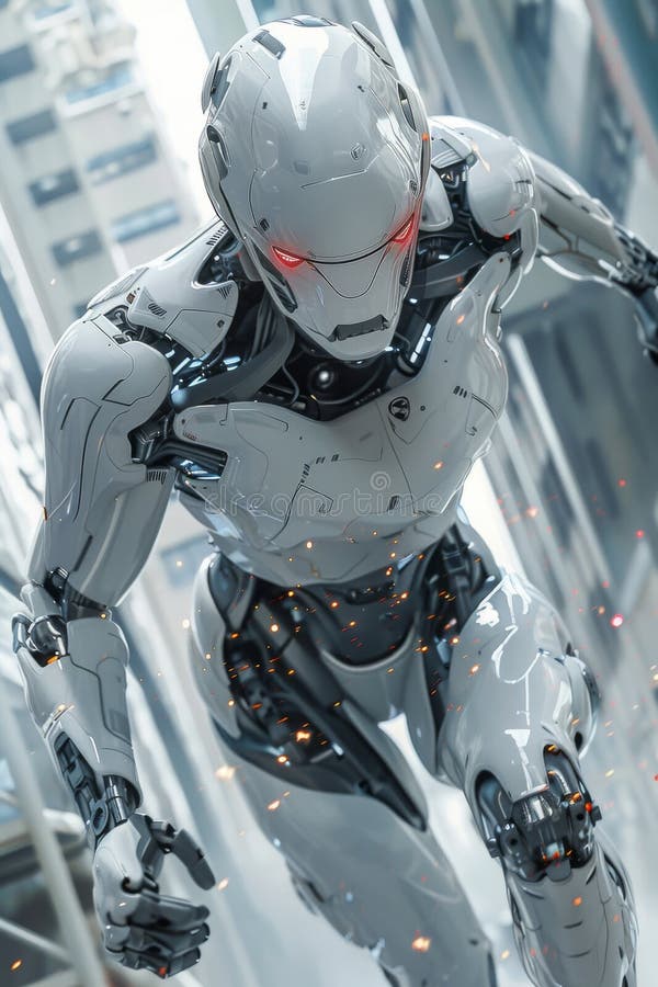 A Graphic Illustration of an Exo-suit in Action, Highlighting Its ...
