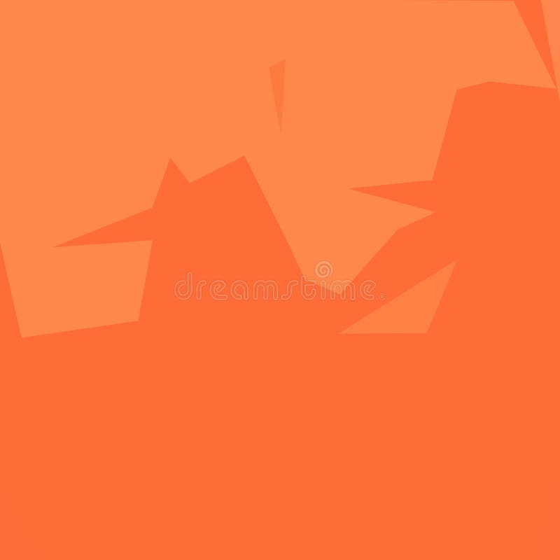 Graphic Image of Abstract Orange Background, with Geometric Elements ...