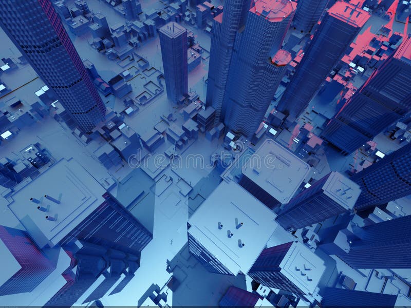 Graphic city stock illustration. Illustration of architecture - 181018484