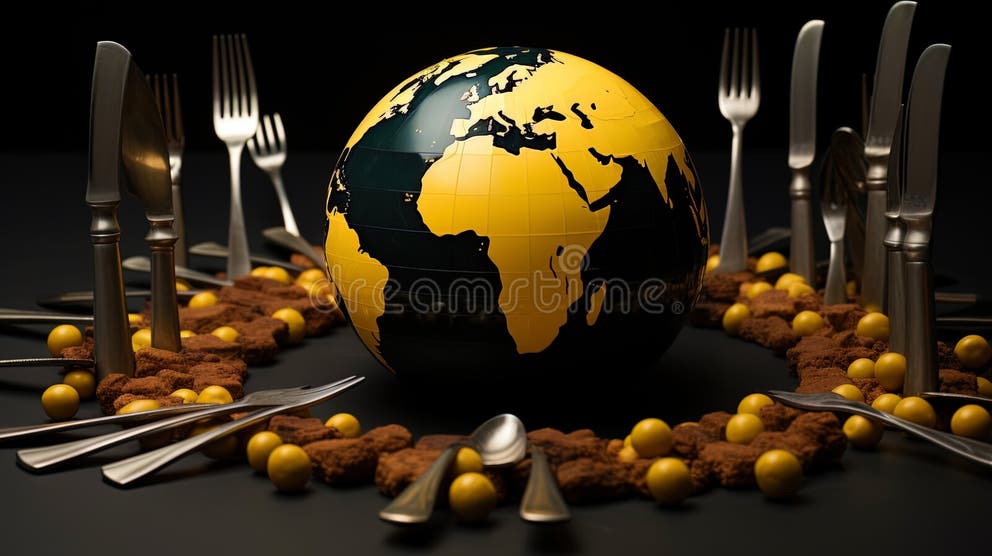 A Graphic Image of Hunger, Representing the Problem of Hunger in ...