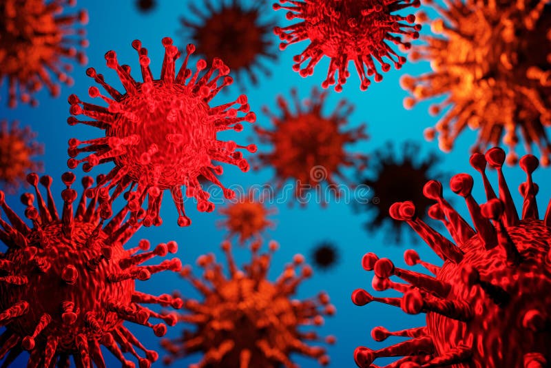 Covid-19 stock illustration. Illustration of infection - 178544821