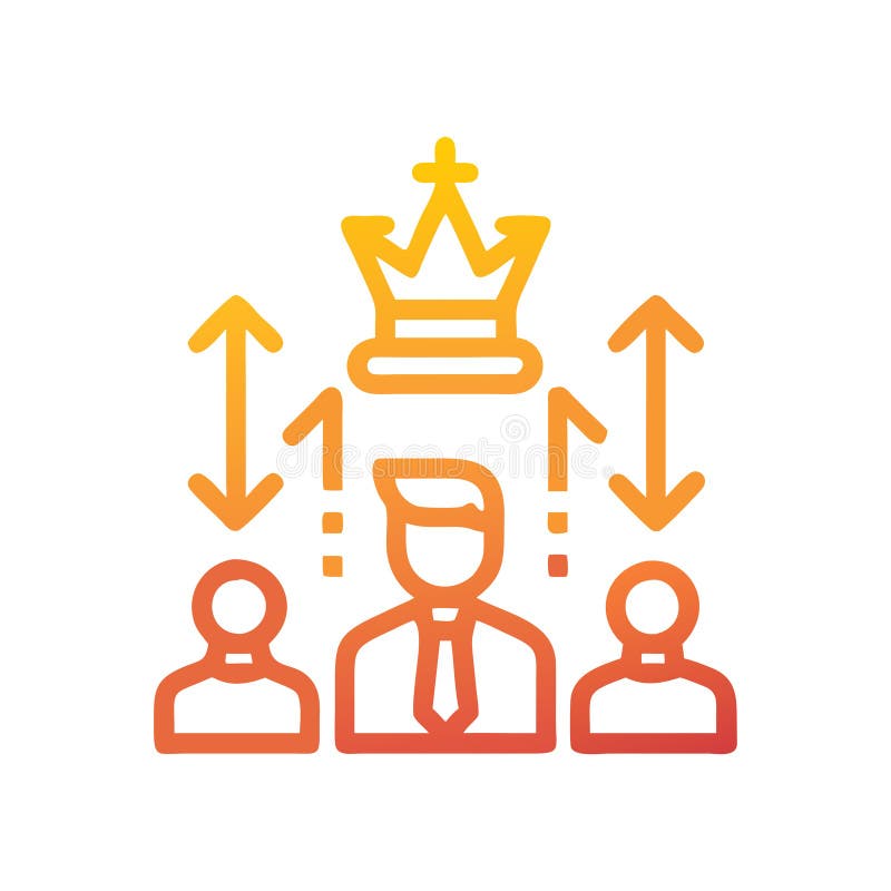 Graphic for Leadership Strategy Design Stock Vector - Illustration of ...