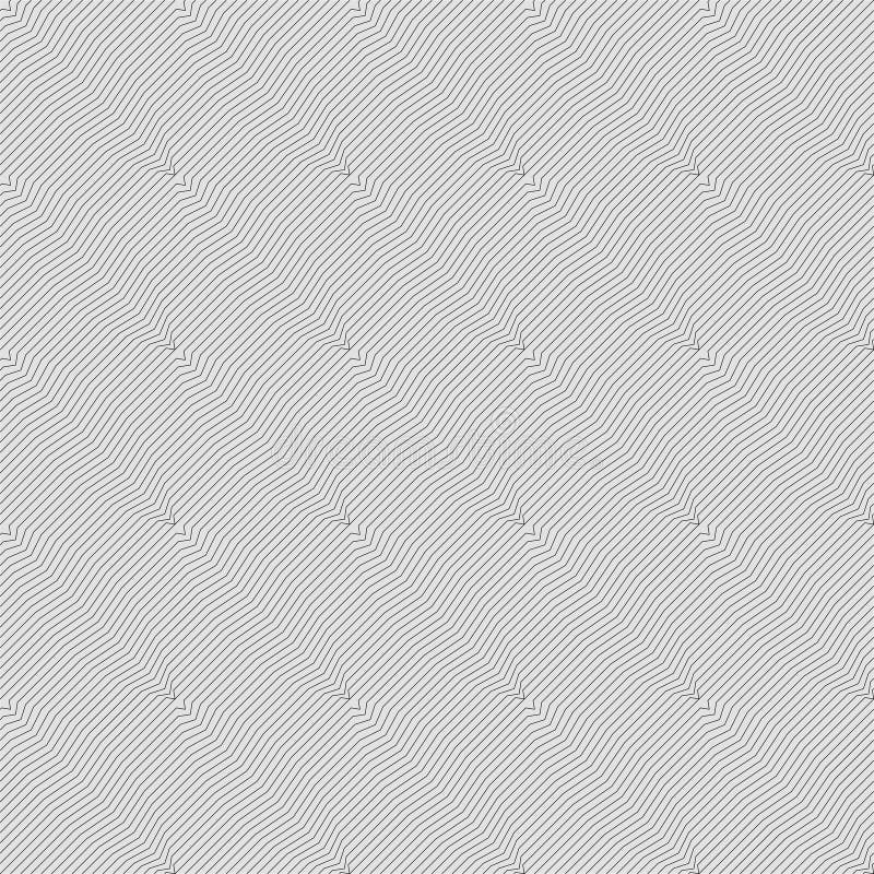 Graphic Linear Seamless Texture Stock Vector - Illustration of geometry ...