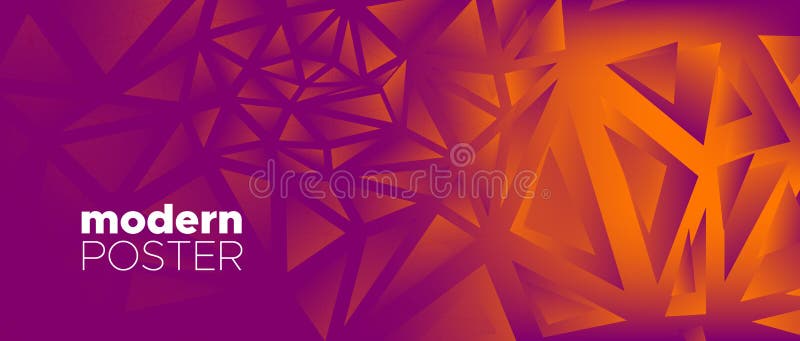 Graphic Minimal Concept. Abstract Polygon Stock Vector - Illustration ...
