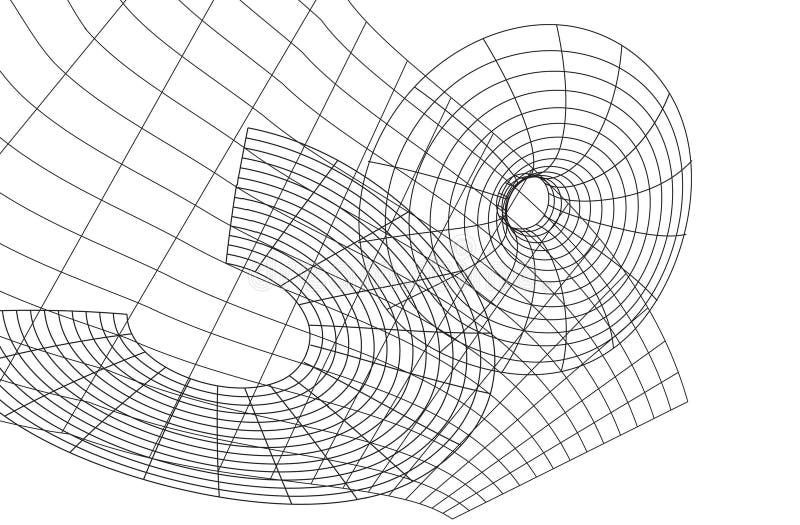 Graphic net lines stock illustration. Illustration of abstract - 43188379
