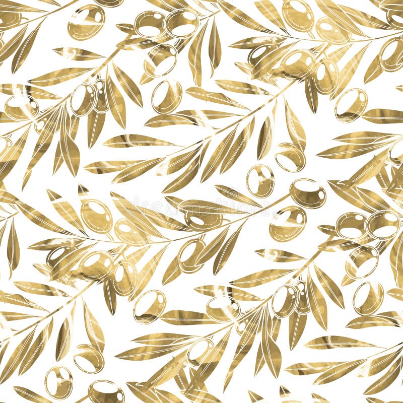 Graphic olive pattern stock vector. Illustration of kitchen - 94595891