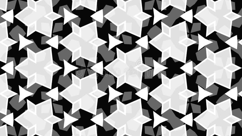 Graphic Pattern in Black and White with Stroboscopic and Hypnotic ...