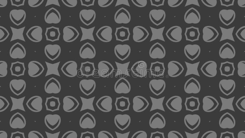 Graphic Pattern in Black and White with Stroboscopic and Hypnotic ...