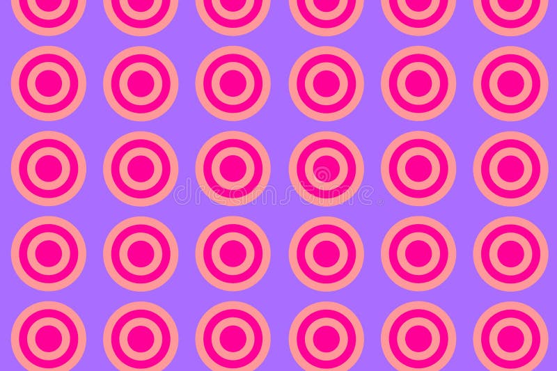 A Graphic Pattern of Colorful Circle Shape in Front of Color Backdrop ...