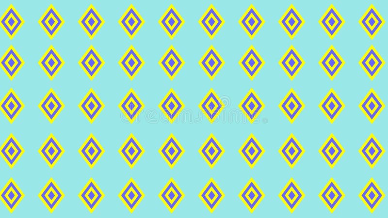 A Graphic Pattern of Colorful Rhombus Shape in Front of Color Backdrop ...