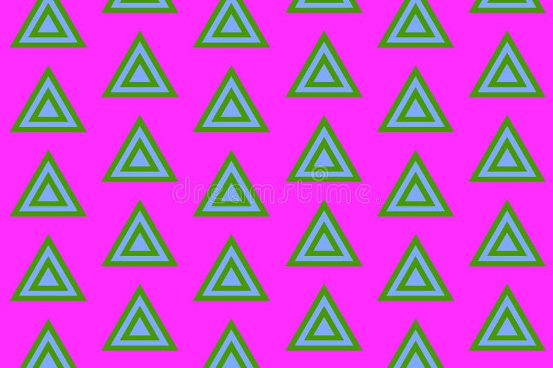 A Graphic Pattern of Colorful Triangle Shape in Front of Color Backdrop ...
