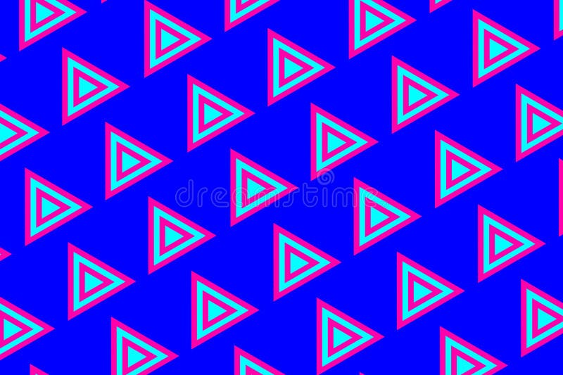 A Graphic Pattern of Colorful Triangle Shape in Front of Color Backdrop ...
