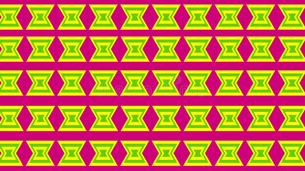 A Graphic Pattern of Colorful Vase Shaped in Front of Color Backdrop ...