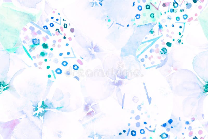 Graphic Random Seamless Textile Print. Irregular Paper Collage. Pale ...