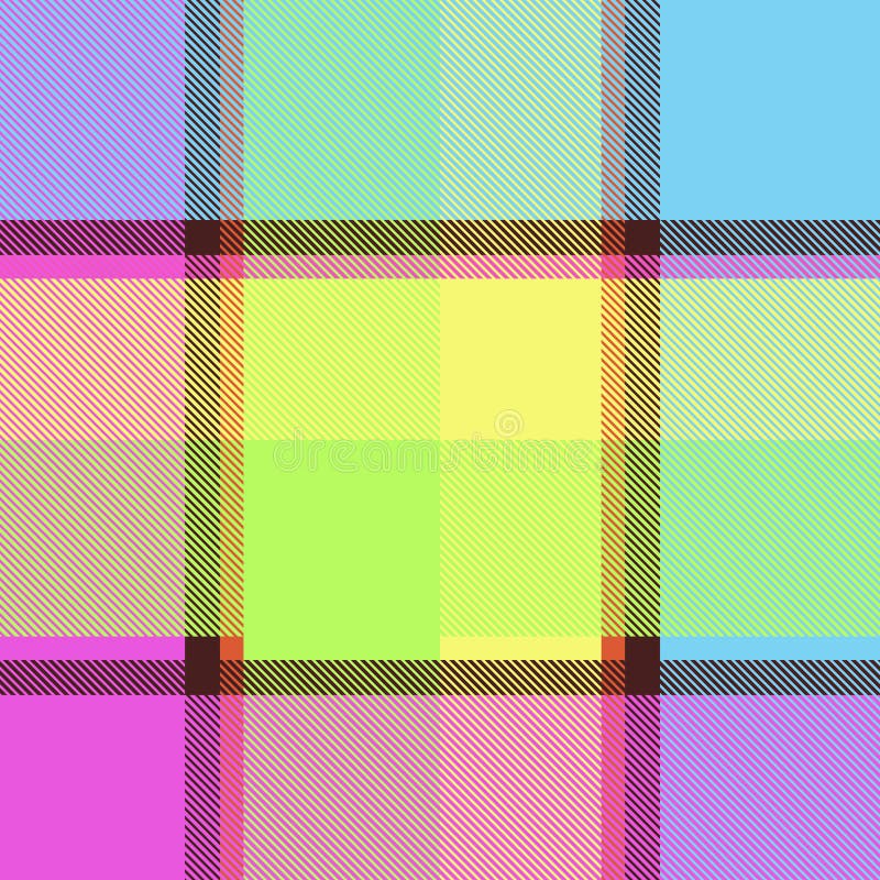 Graphic of Rectangular Continuous Fabric Pattern, Beautiful Colors ...