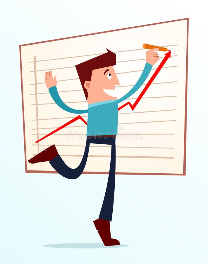 Graphic report stock vector. Illustration of explanation - 54132836