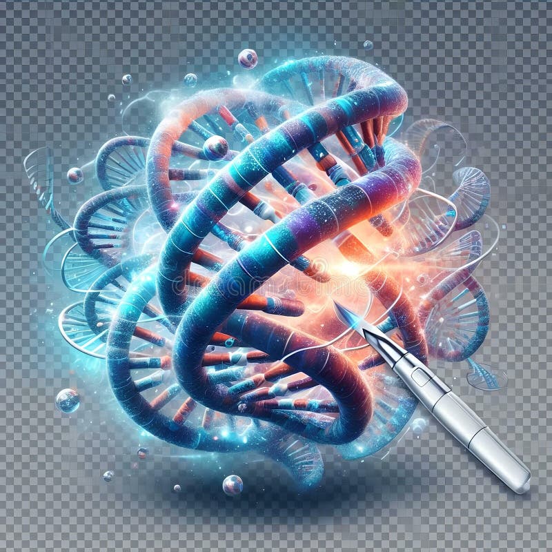 Code of Life - DNA Molecule Vector Stock Vector - Illustration of ...