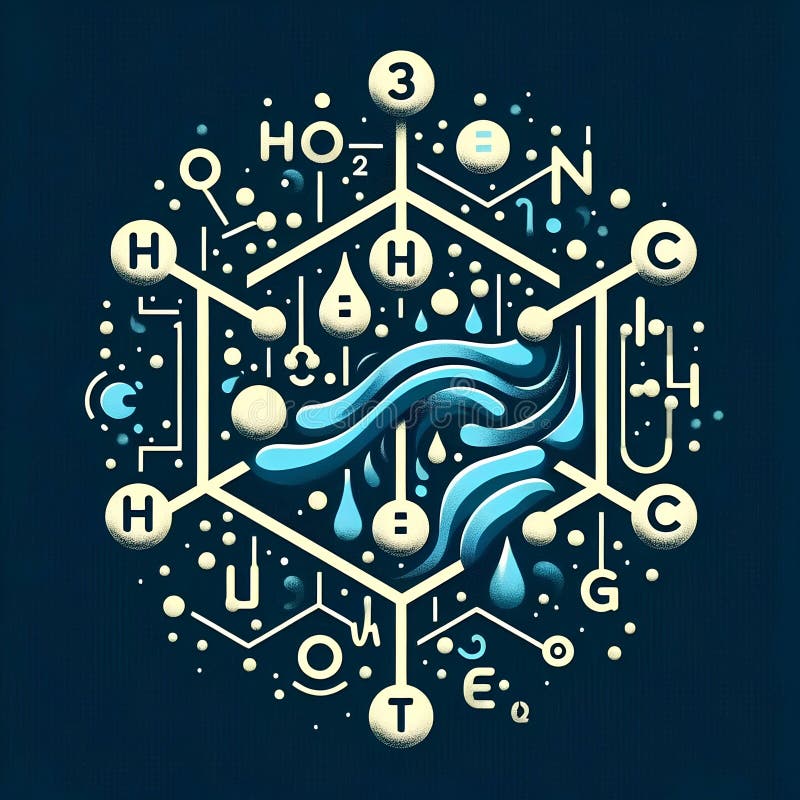 The Chemical Elements that Make Life Possible Stock Illustration ...