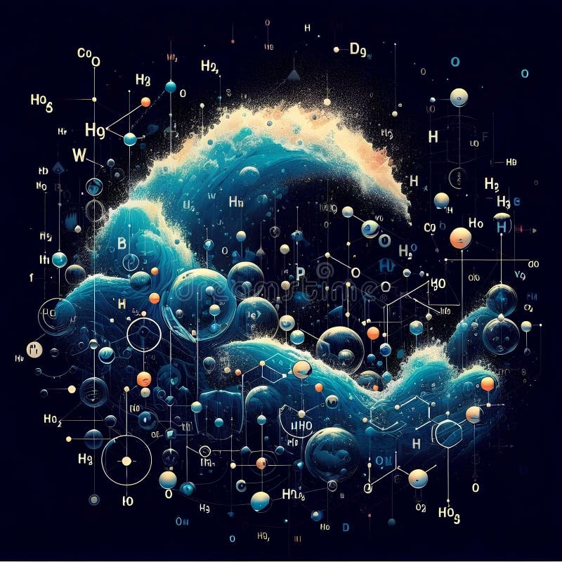 The Chemical Elements that Make Life Possible Stock Illustration ...