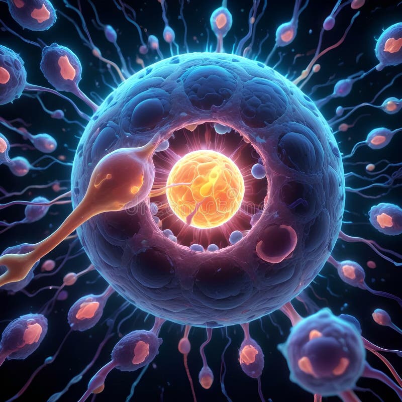 Illustration about Life in the Womb Stock Illustration - Illustration ...