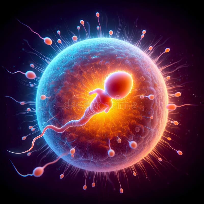 Illustration about Life in the Womb Stock Illustration - Illustration ...