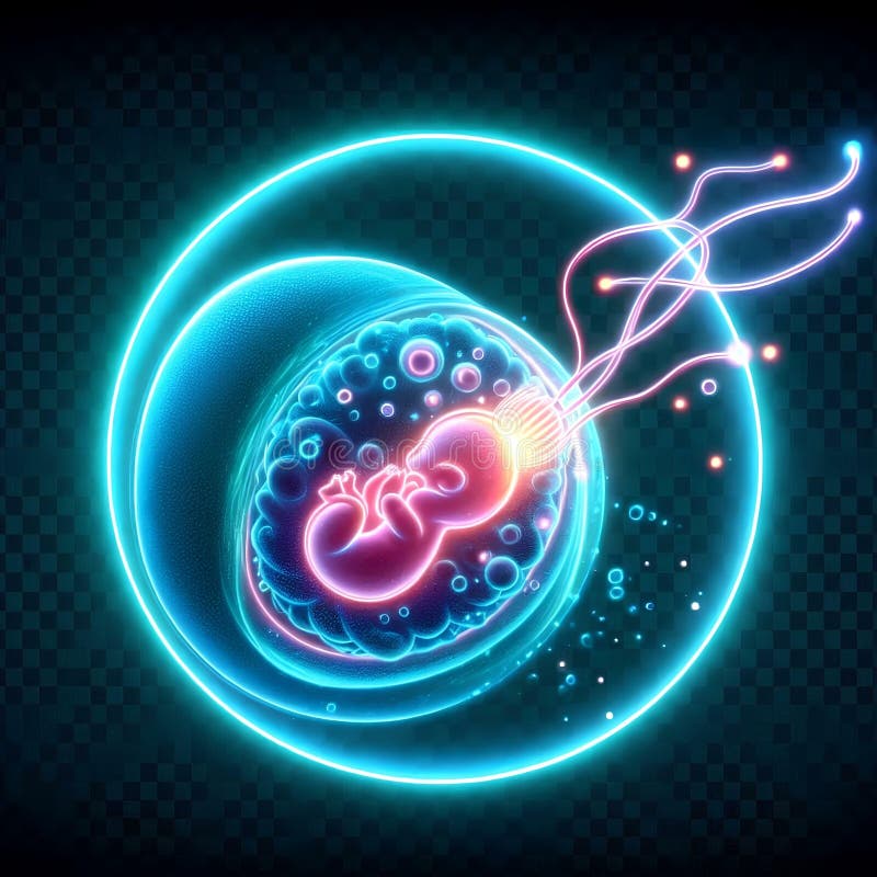 Illustration about Life in the Womb Stock Illustration - Illustration ...