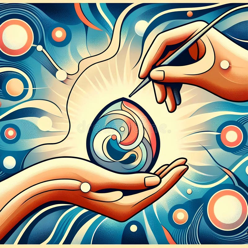 Illustration about Life in the Womb Stock Illustration - Illustration ...