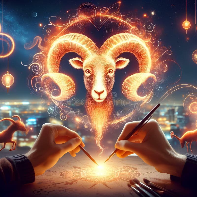Illustration Of One Of The Zodiac Signs Stock Illustration
