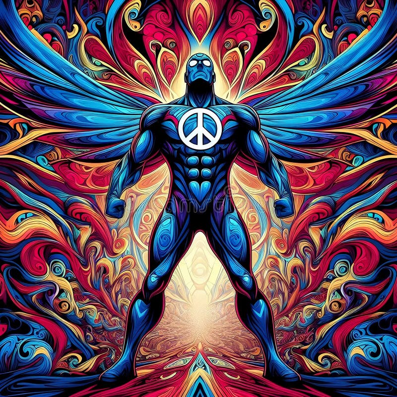 The hero the world needs stock illustration. Illustration of ...