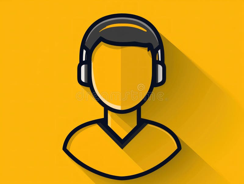 A Graphic Representation of an Icon Representing Customer Support ...