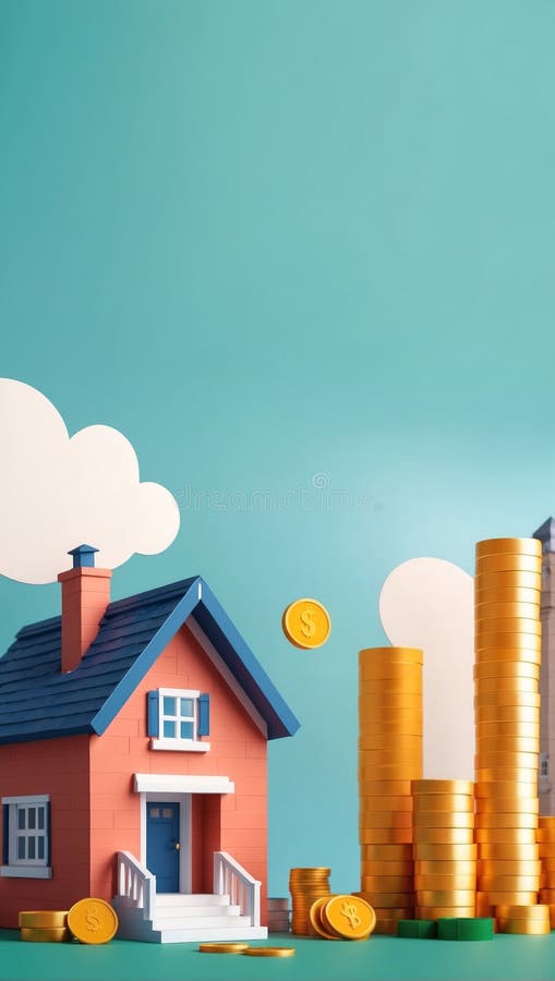 Graphic Representation of the Increase in the Value of the Home and the ...