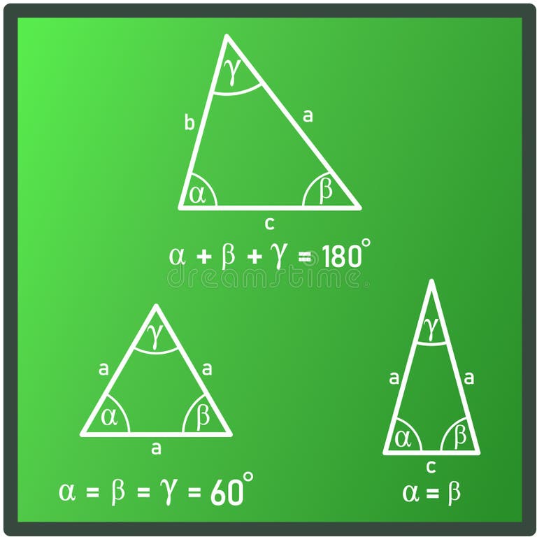 Isosceles Triangle Formula Stock Illustrations – 34 Isosceles Triangle ...