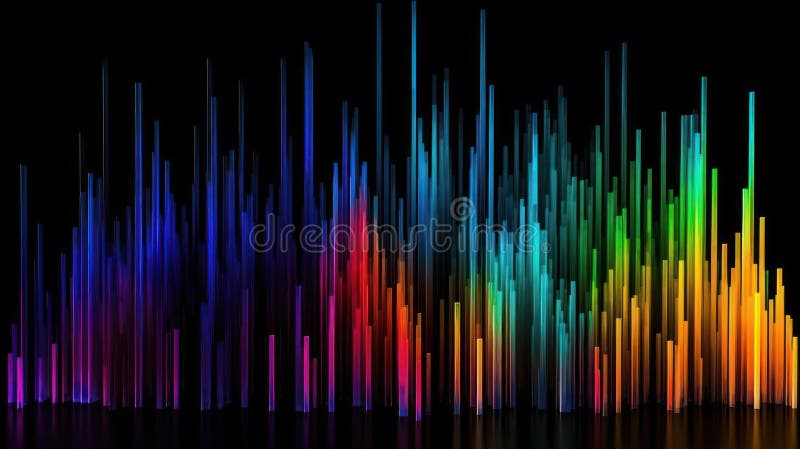 A Group of Colorful Bars Representing Big Data Analytics Created with ...