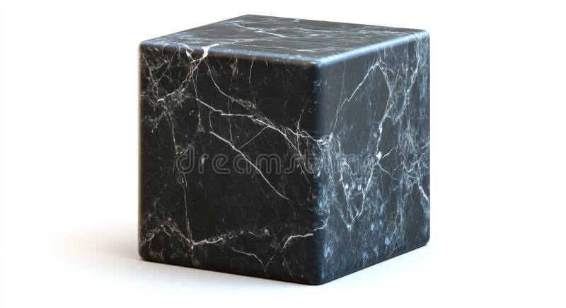 The Graphic Resource Depicts an Abstract Cube with a Complex Fractal ...