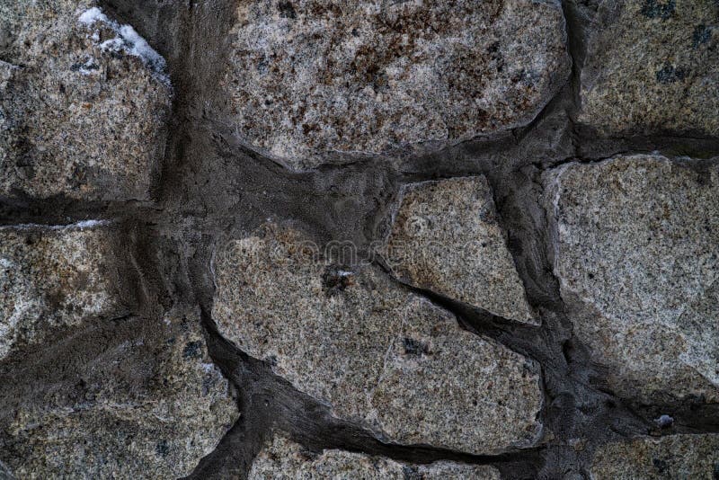 Texture of Rough Masonry from Rock Stones Stock Image - Image of ...