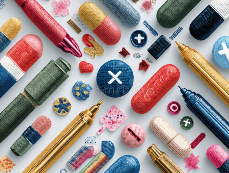 A Graphic Showcasing Common Proofreading Marks Stock Photo - Image of ...