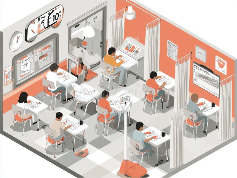 A Graphic Showcasing Peer Assessment in an Educational Setting Stock ...