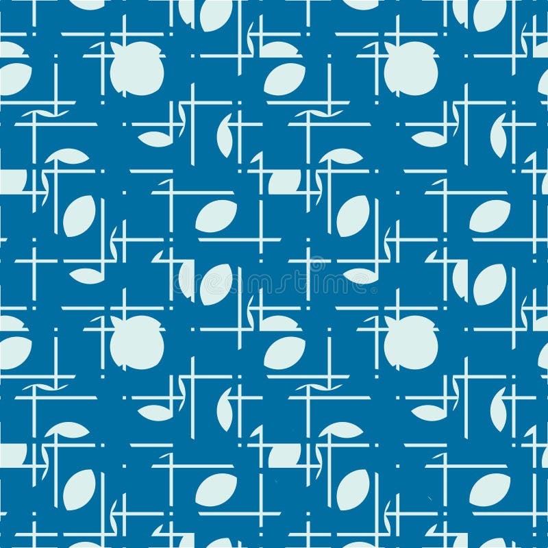 Graphic Simple Ornamental Tile, Vector Repeated Pattern Made Using ...