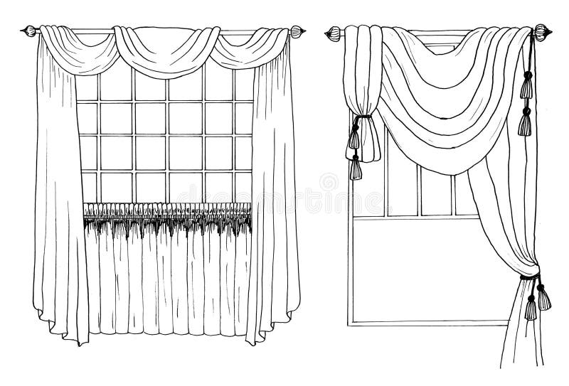 Drawn Curtains Draw The Curtains Stock Photos & Draw The Curtains