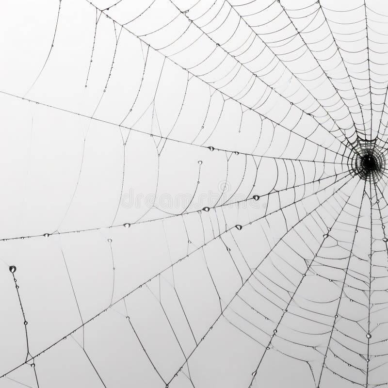 Graphic Spider Web stock illustration. Illustration of moisture - 315348189