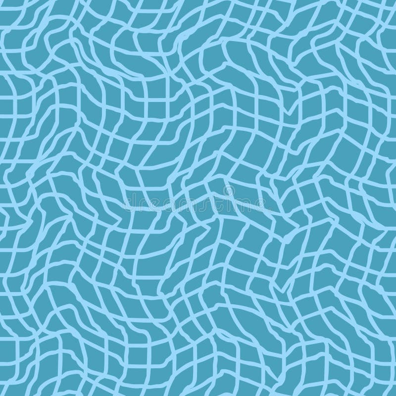 Graphic Square Wave Pattern Vector Seamless Pattern Modern Stylish ...