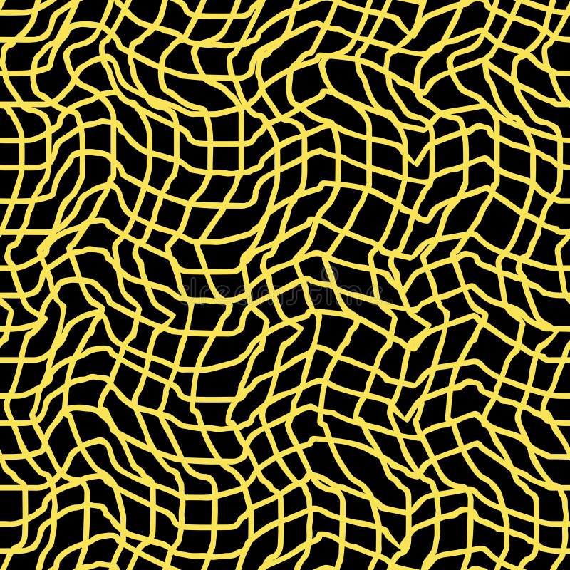 Graphic Square Wave Pattern Vector Seamless Pattern Modern Stylish ...