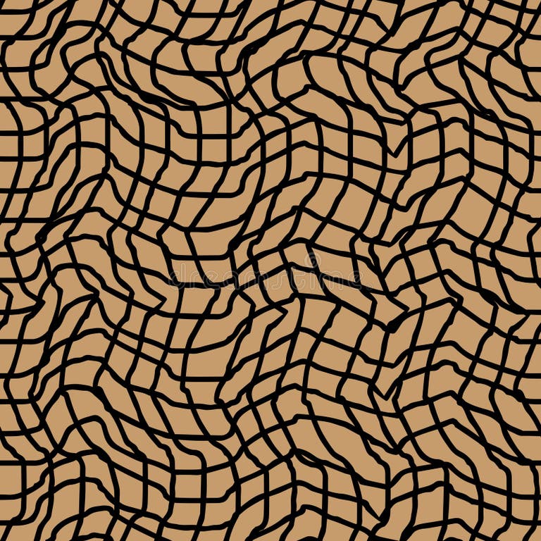 Graphic Square Wave Pattern Vector Seamless Pattern Modern Stylish ...