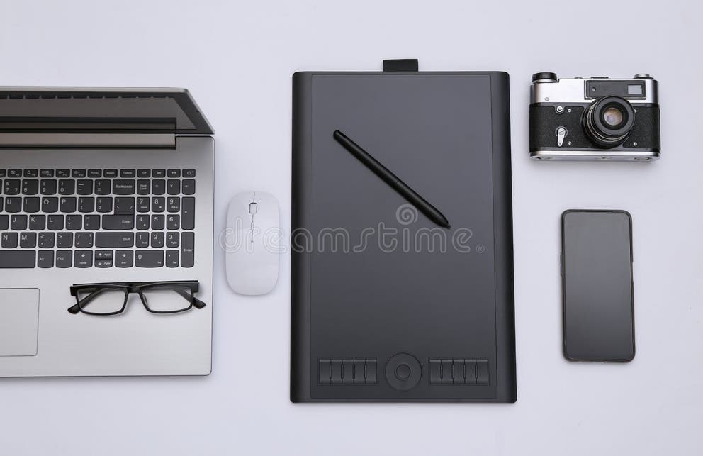 Graphic tab stock image. Image of design, modern, photographer - 250061465