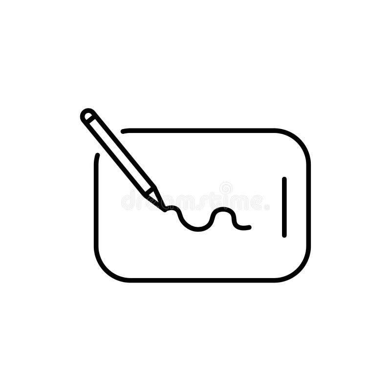 Digital Law Outline Icon Monochrome Simple Digital Law Line Icon For